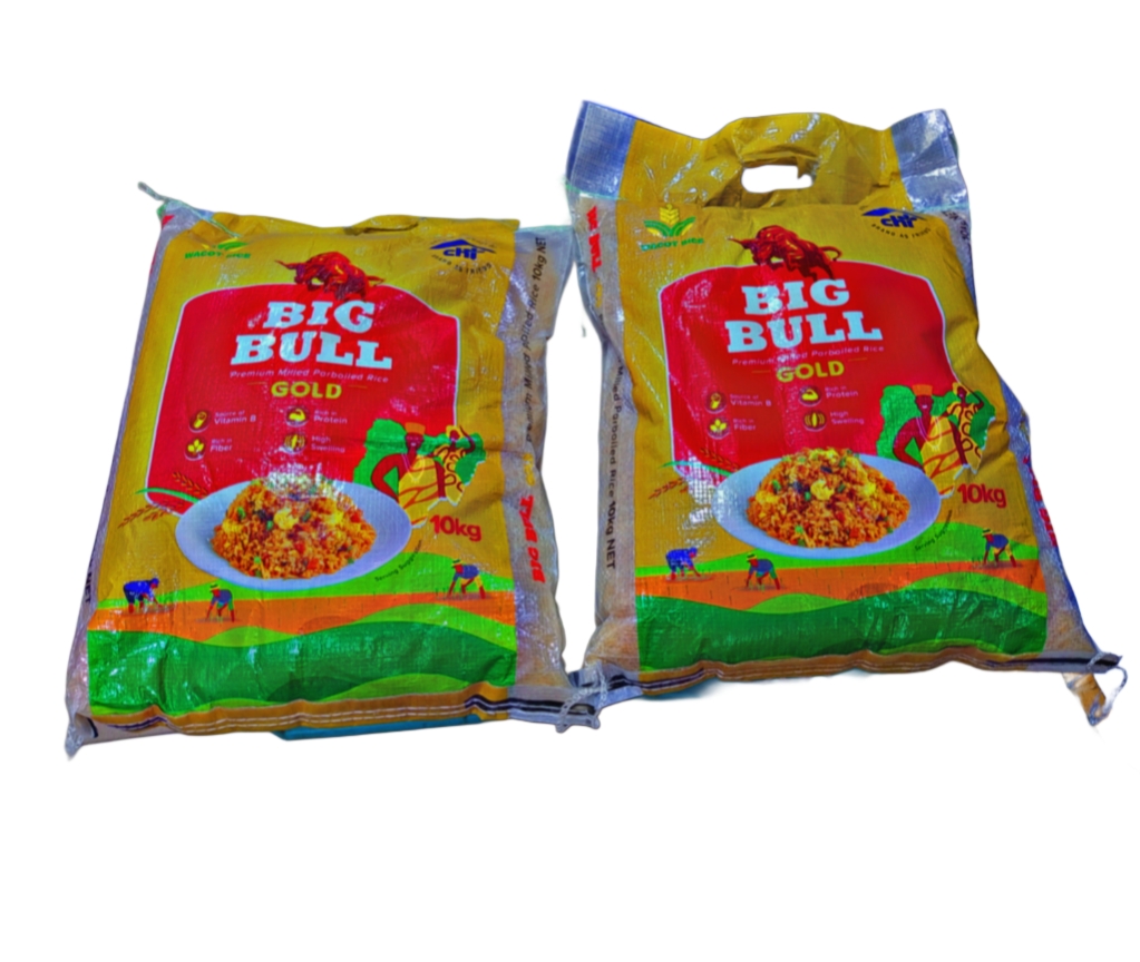 Big Bull Premium parboiled Rice 10KG - Reno Superstores | Online ...