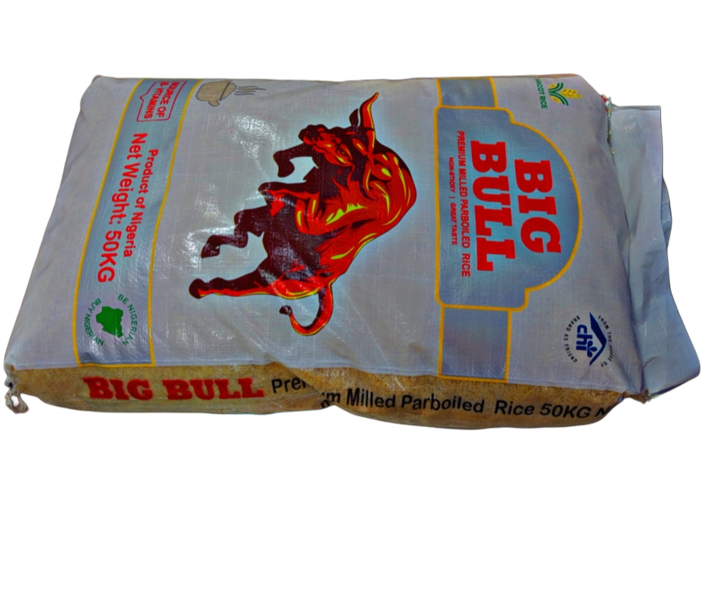 Big Bull Premium Parboiled Rice 50KG - Reno Superstores | Online ...