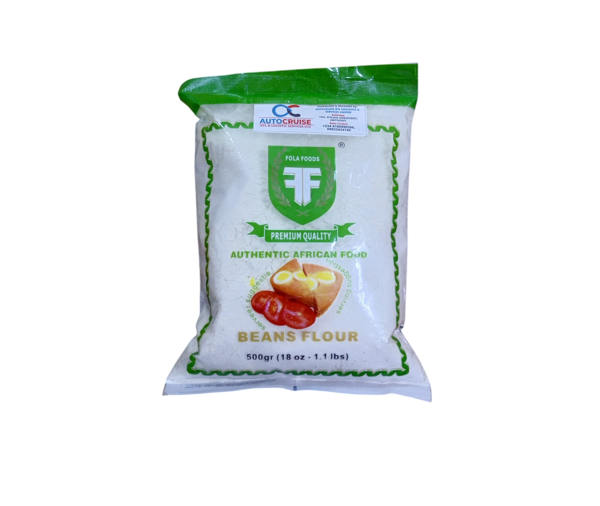 Fola foods Beans flour 500g - Reno Superstores | Online Supermarket