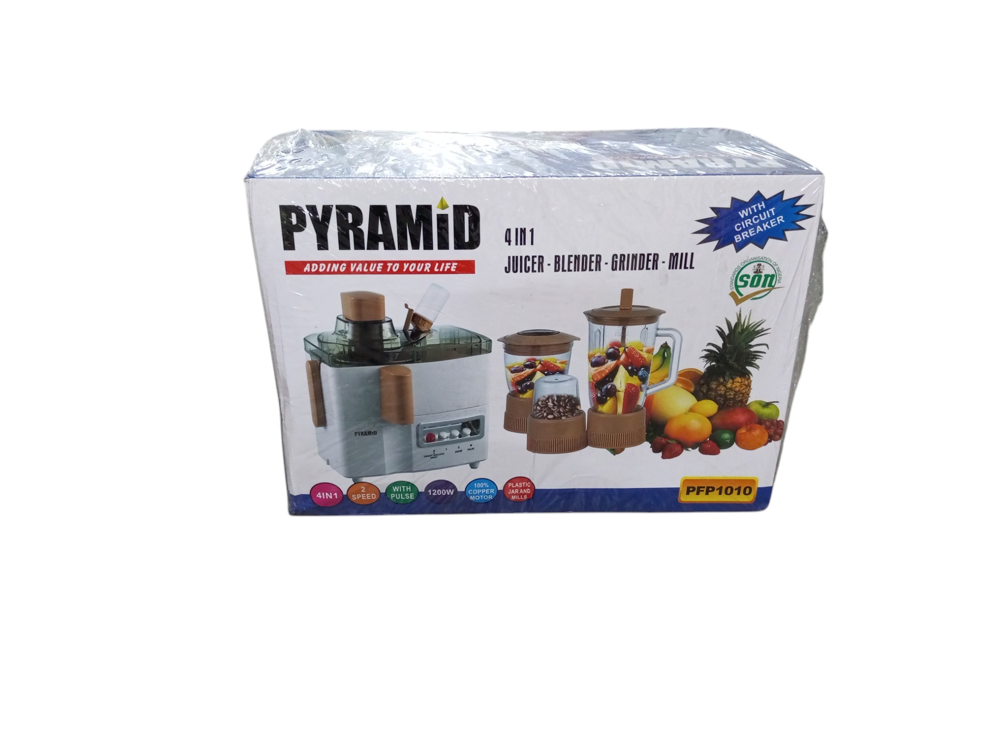 Pyramid 4 in 1 juicer blender & grinder - Reno Superstores | Online ...